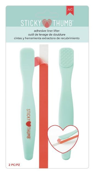 American Crafts, Sticky Thumb Adhesive Lining Remover 2/Pkg ...